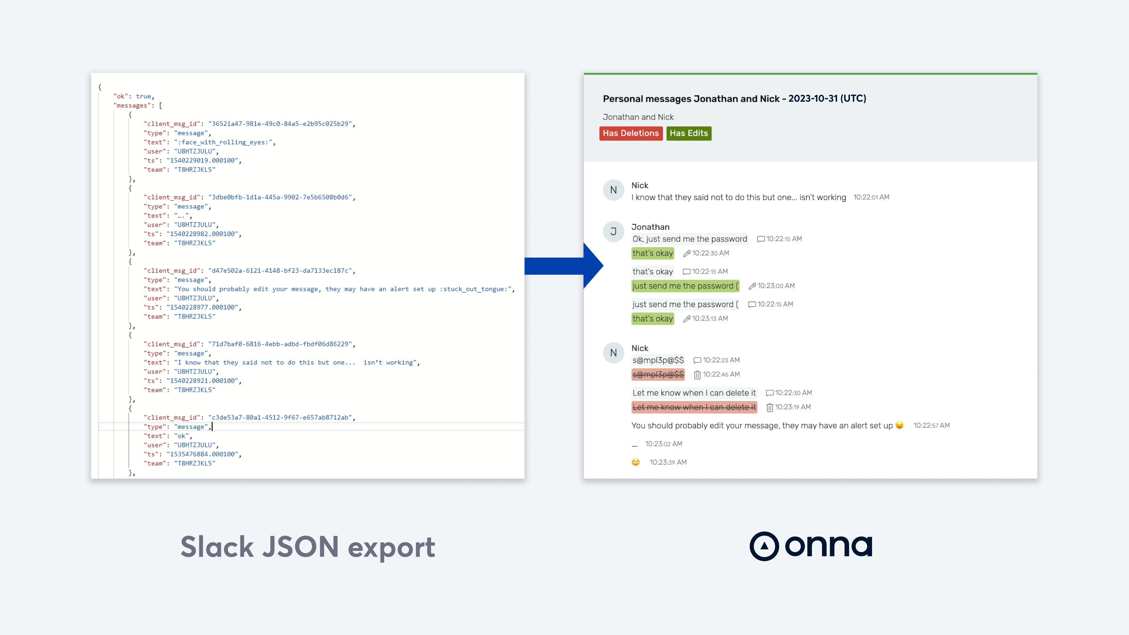 New in Onna: Optimize Slack data management with Onna’s Slack JSON connector (Beta)